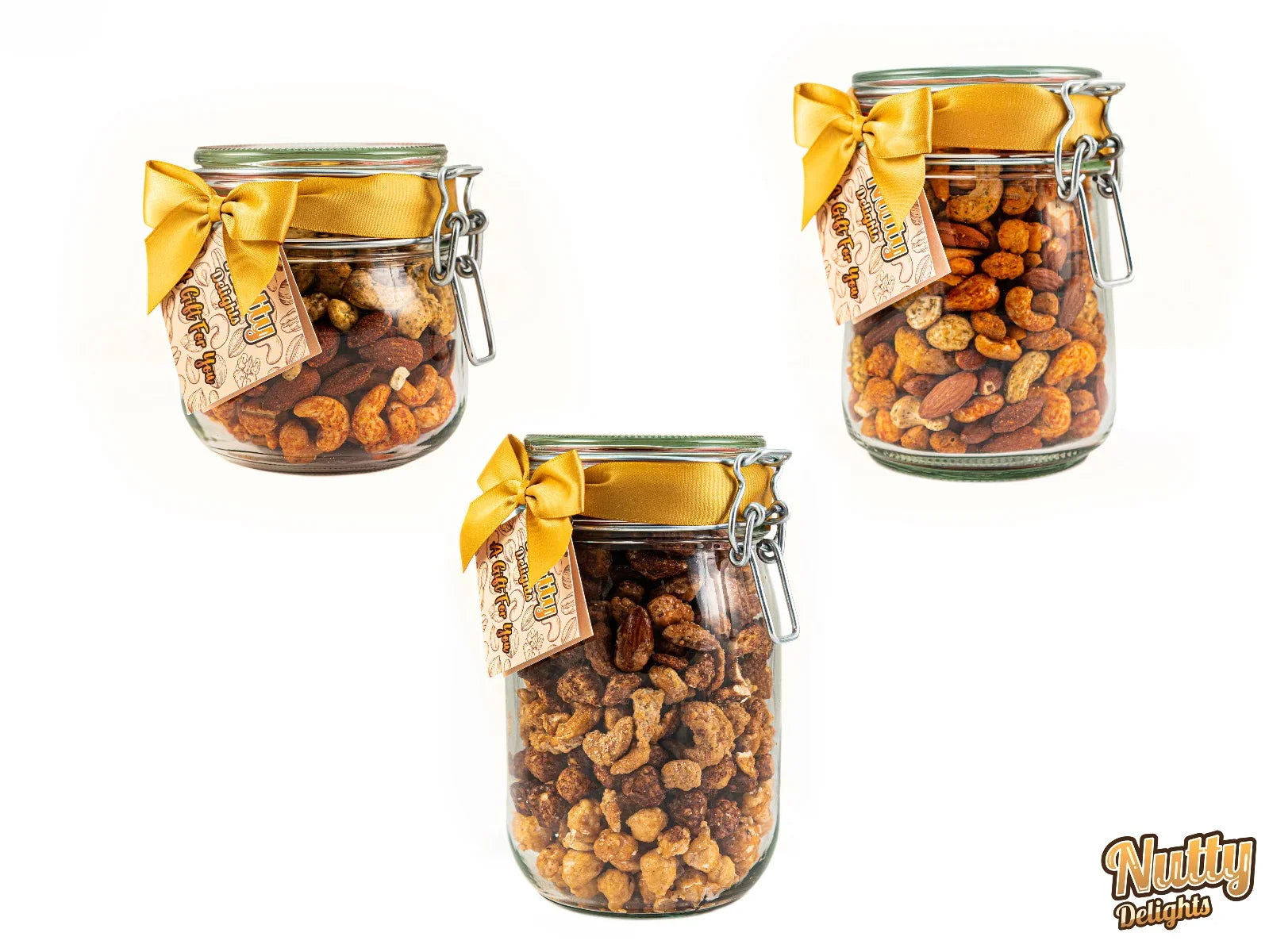 Jars of Gourmet Nuts | Gourmet Nut – Nutty Delights